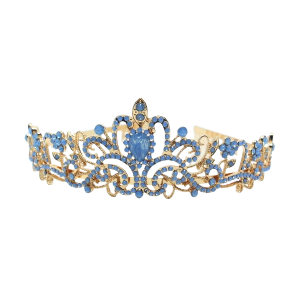 Fun Fety Blue Bejeweled Tiara – Olly-Olly