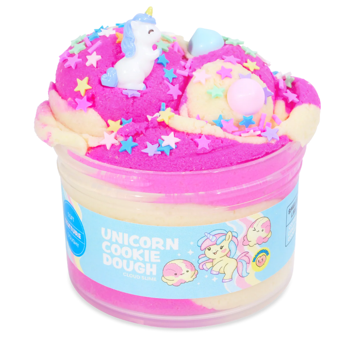 Peachybbies- Unicorn Cookie Dough Slime – Olly-Olly