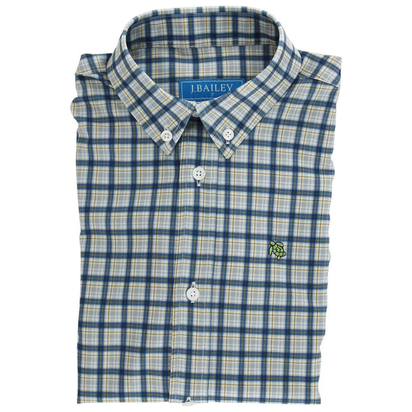 J. Bailey Performance Button Down Shirt - Stone – Olly-Olly