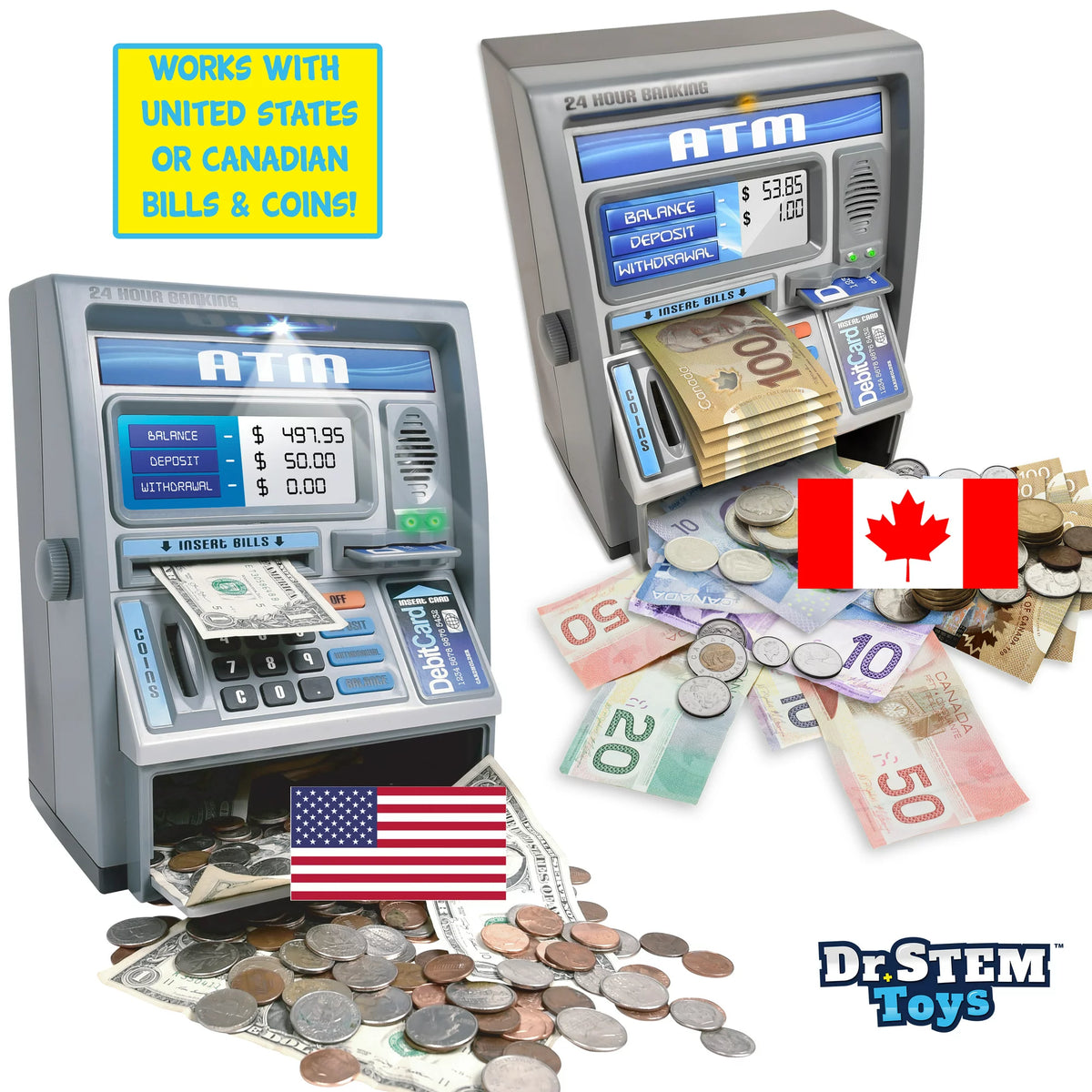 Dr. Stem Toys Talking ATM Bank – Olly-Olly