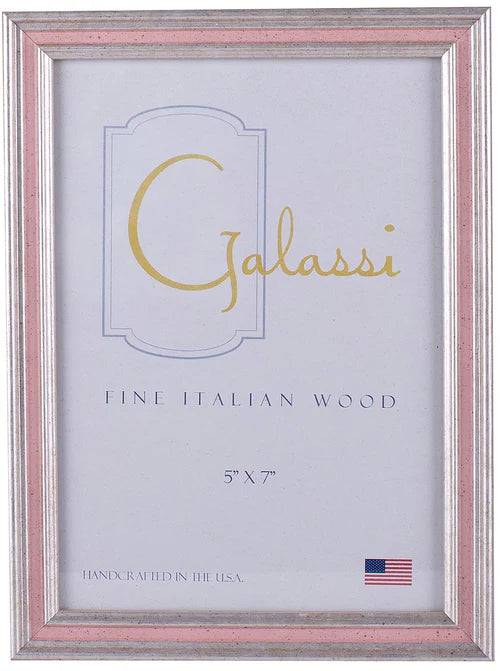 Galassi Silver with Pink Channel Photo Frame – Olly-Olly