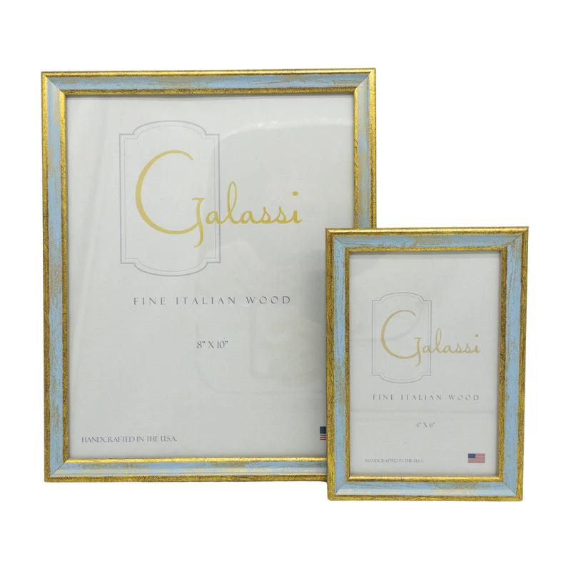 Galassi Blue/Gold Florentine Frame – Olly-Olly