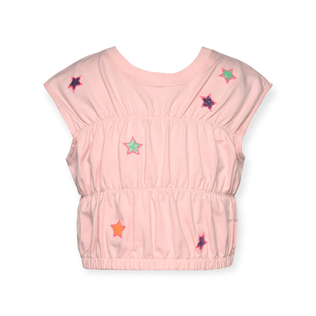Hannah Banana 2Pc Pink Star Patch Short Set – Olly-Olly