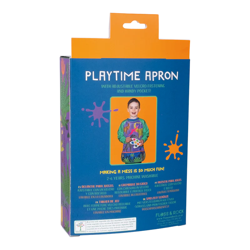 Floss & Rock Apron- Dino – Olly-Olly