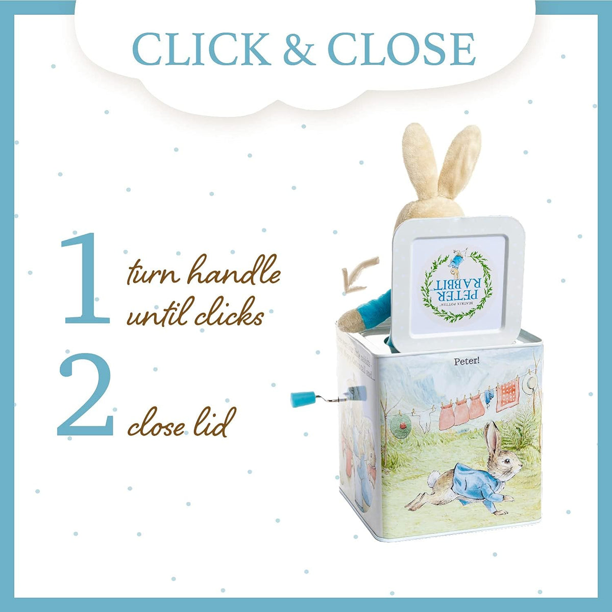 Beatrix Potter Peter Rabbit Jack In The Box – Olly-Olly