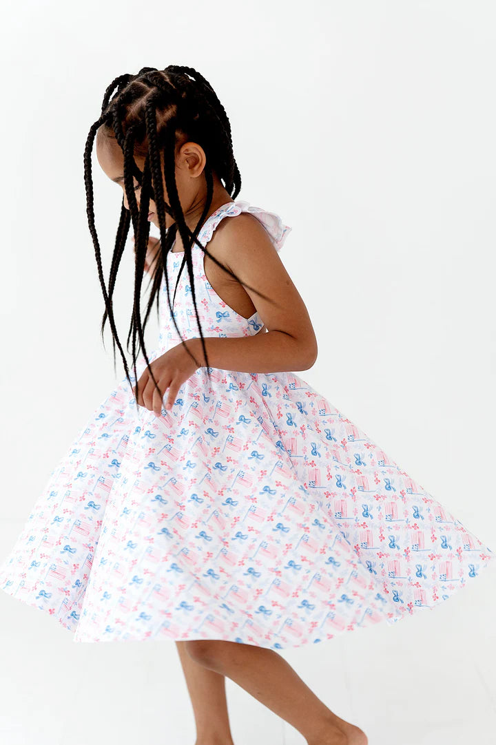 Ollie Jay Knit Patriotic Flags Rosita Dress – Olly-Olly