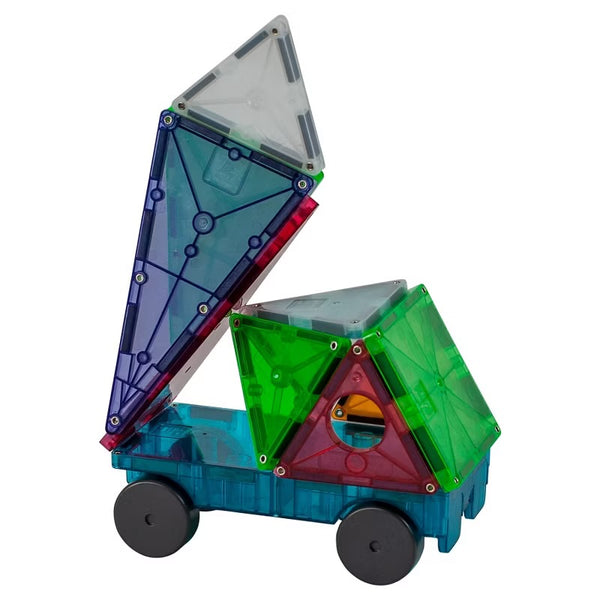 Magna-Tiles Grand Prix Frost 50 Piece Set – Olly-Olly