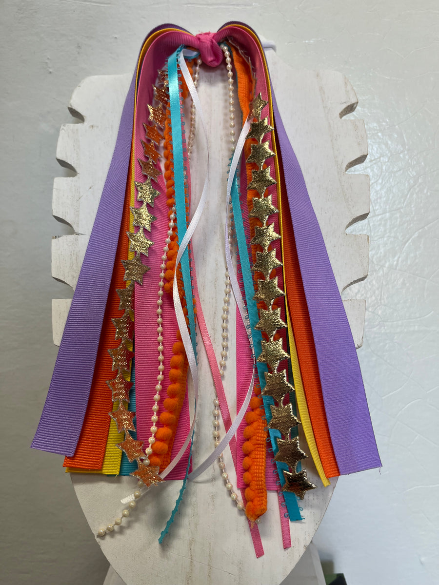 Pony Tail Streamers - Spring Bright – Olly-Olly