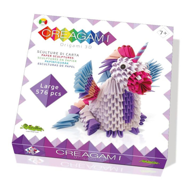 Creagami 3D Origami Modular Paper Folding Kit - Unicorn – Olly-Olly