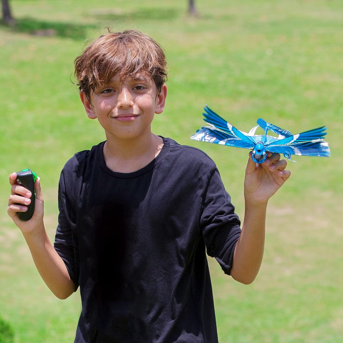 Go Go Bird Remote Control Bionic Flying Blue Jay – Olly-Olly