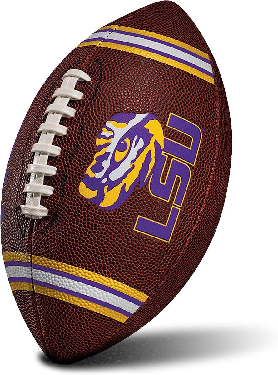 Franklin Collegiate LSU NCAA Junior Football with Pump – Olly-Olly