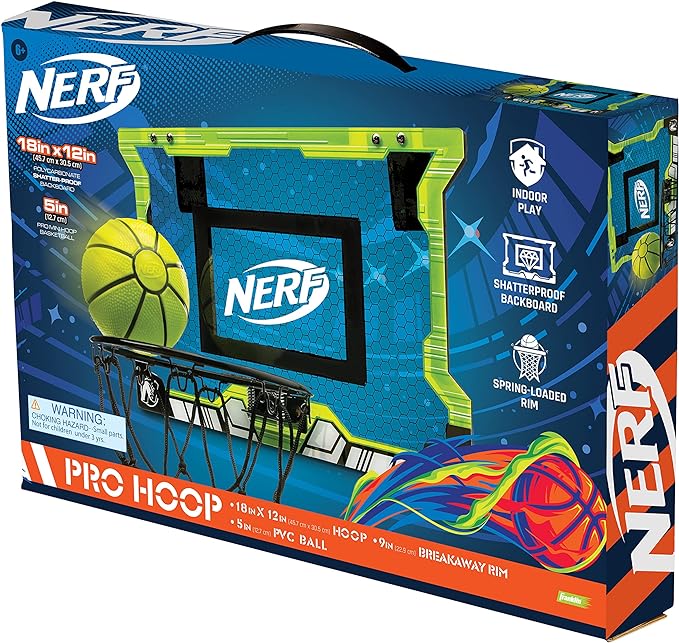 Franklin NERF Pro Hoops Basketball Set - Green – Olly-Olly