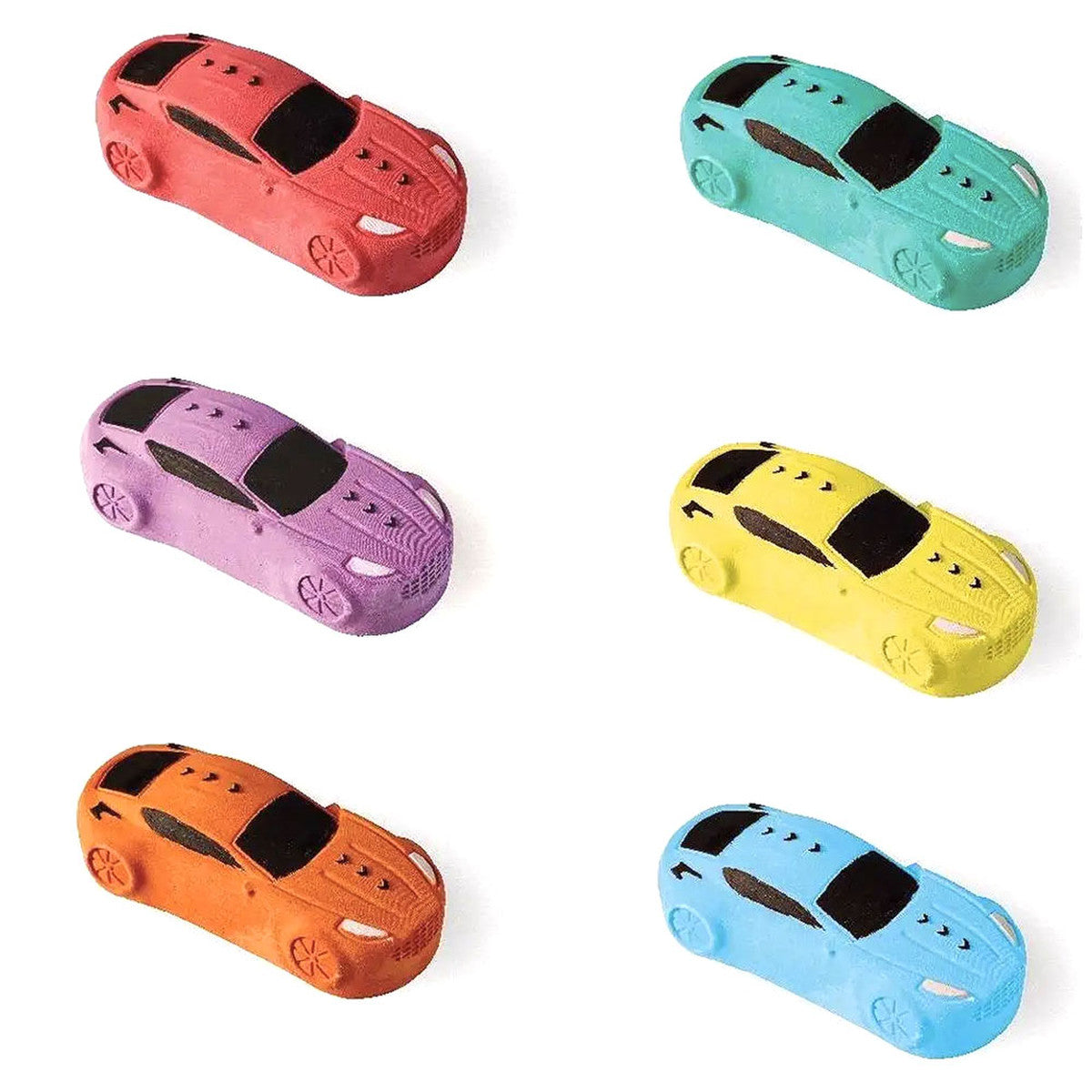 Crocodile Creek 6Pc Sidewalk Chalk - Race Cars – Olly-Olly
