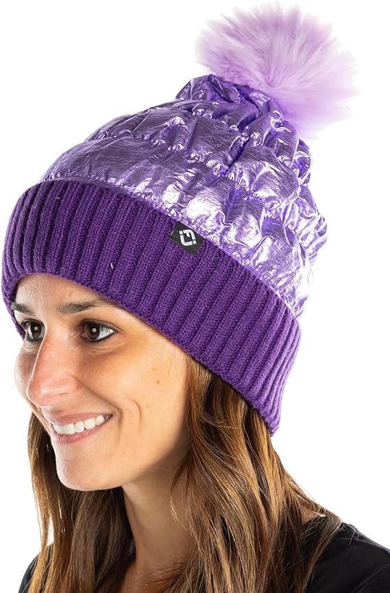 Faux Fur Puffer Beanie – Olly-Olly