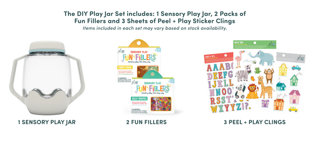 Glo Pals DIY Sensory Play Jar Set - ABC – Olly-Olly