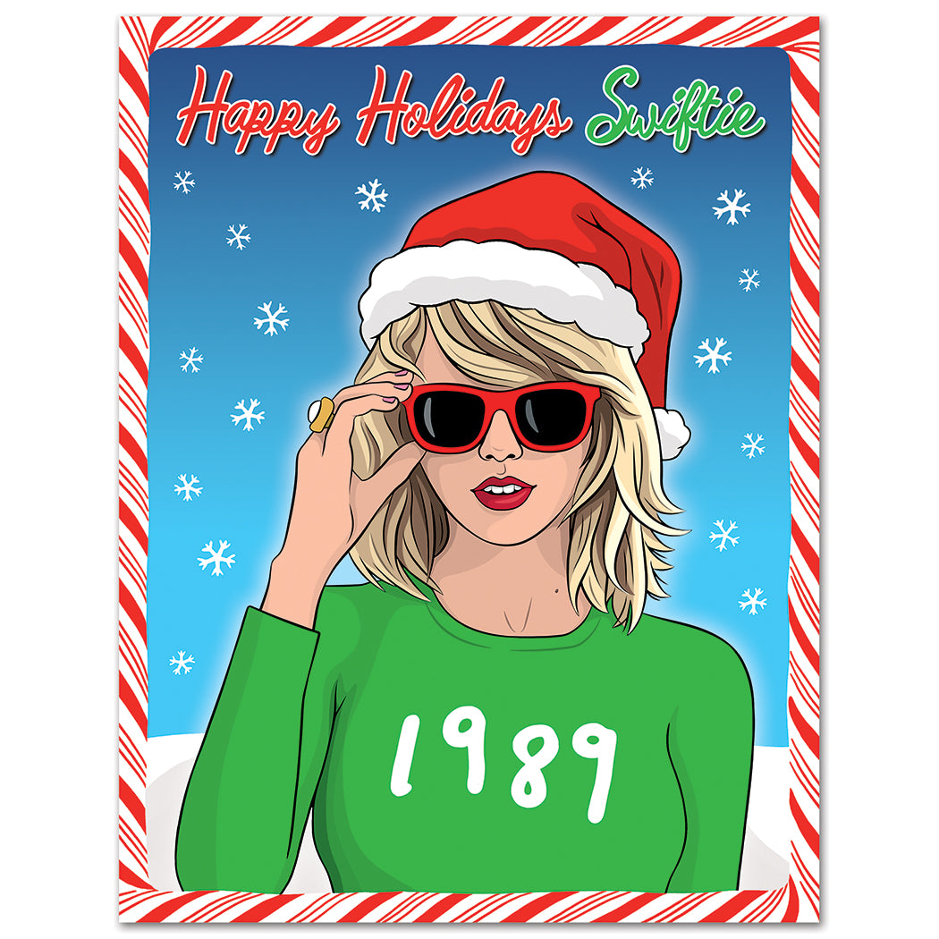 Taylor Happy Holidays Swiftie Card – Olly-Olly