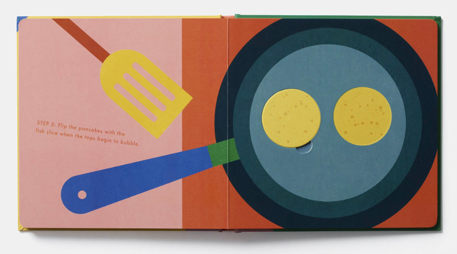 Cook in a Book Interactive Recipe Book - Pancakes – Olly-Olly