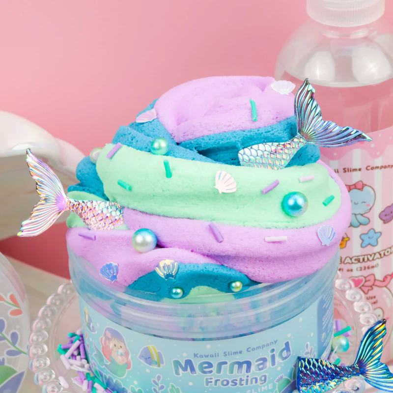 Mermaid Frosting Butter Slime – Olly-Olly