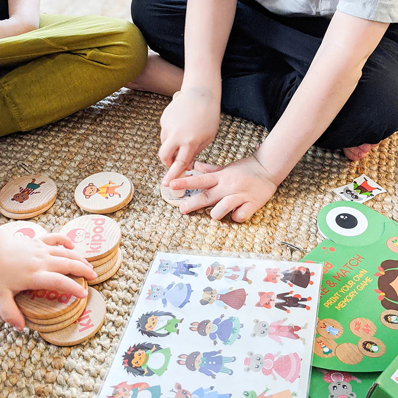 Make & Match - Print Your Own Memory Game – Olly-Olly
