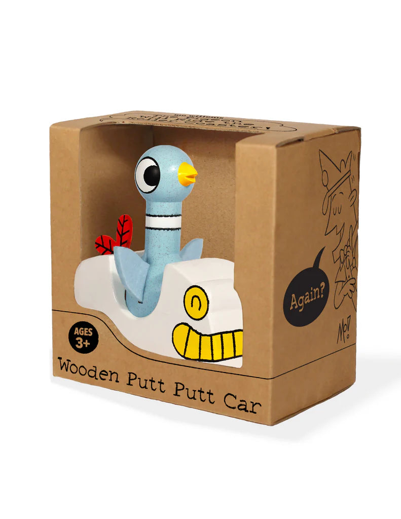 The Pigeon in Putt Putt Car – Olly-Olly