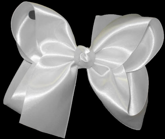 RBP Medium White Bow – Olly-Olly