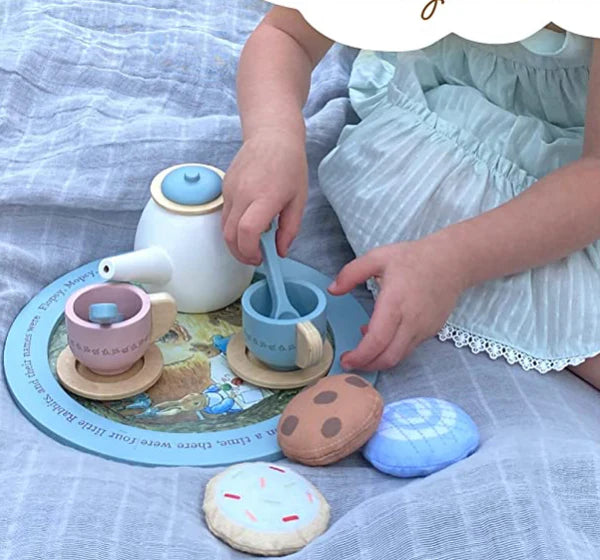 Beatrix Potter 11Pc Wooden Tea Set – Olly-Olly