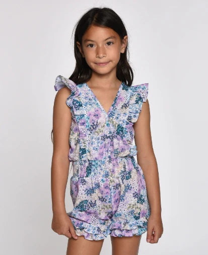 Peixoto Raja Romper - Morada Meadows – Olly-Olly