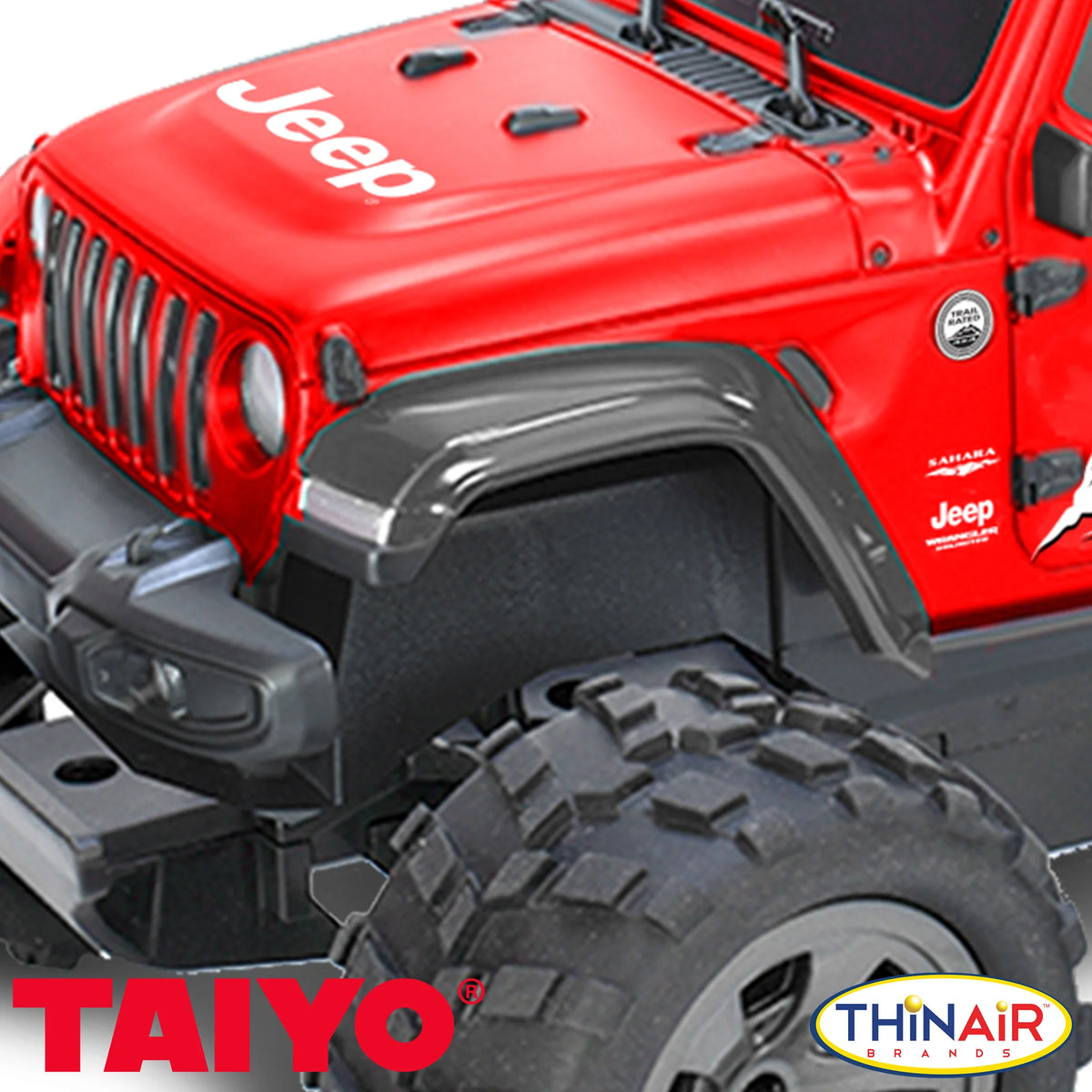 Taiyo Remote Control Red Jeep - 1:22 Scale – Olly-Olly