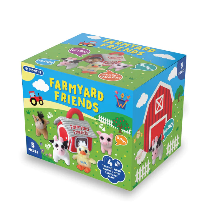 Farmyard Friends - Plush Farm Animal Set – Olly-Olly