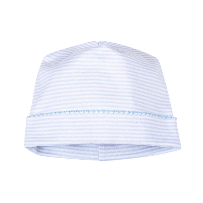 Mini Striped Magnolia Baby Blue Hat – Olly-Olly