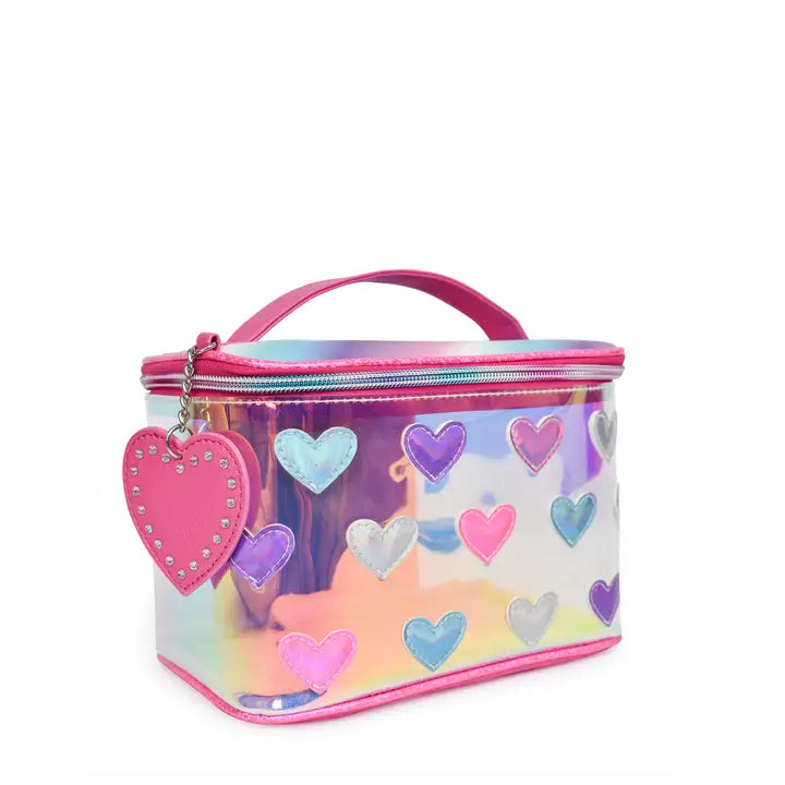 OMG! Accessories Berry Heart Clear Train Case – Olly-Olly