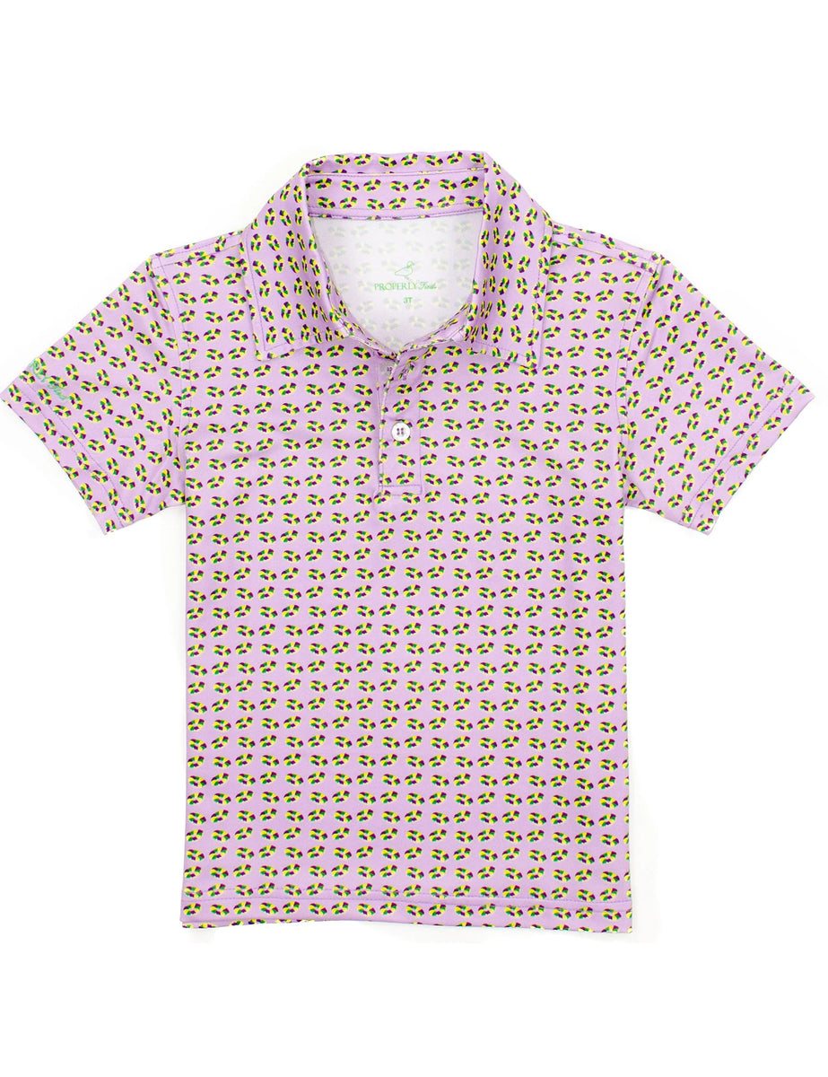 Properly Tied Inlet Polo King Cake Purple – Olly-Olly