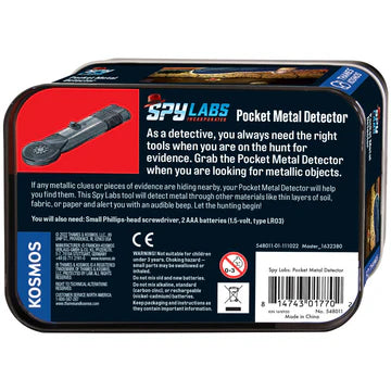 Thames + Kosmos Spy Labs: Pocket Metal Detector – Olly-Olly
