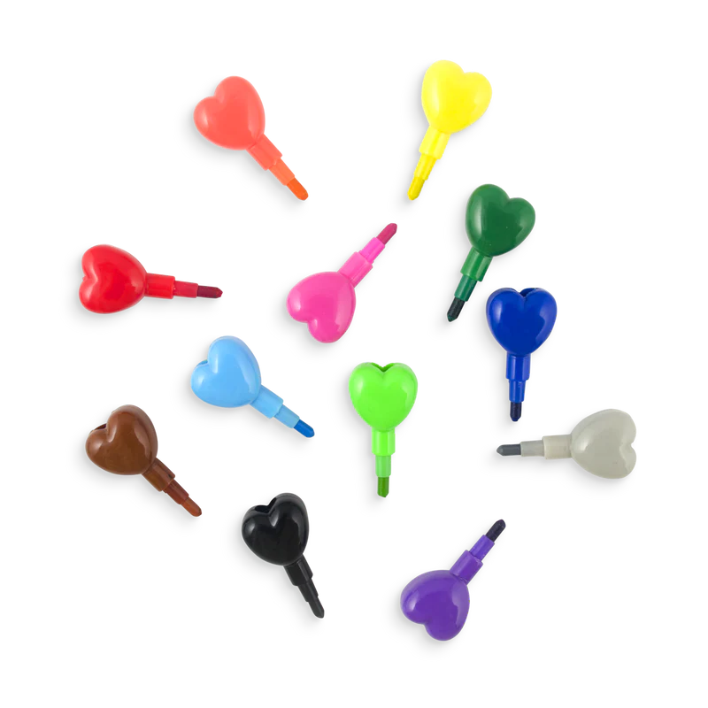 Heart to Heart Stacking Crayons – Olly-Olly