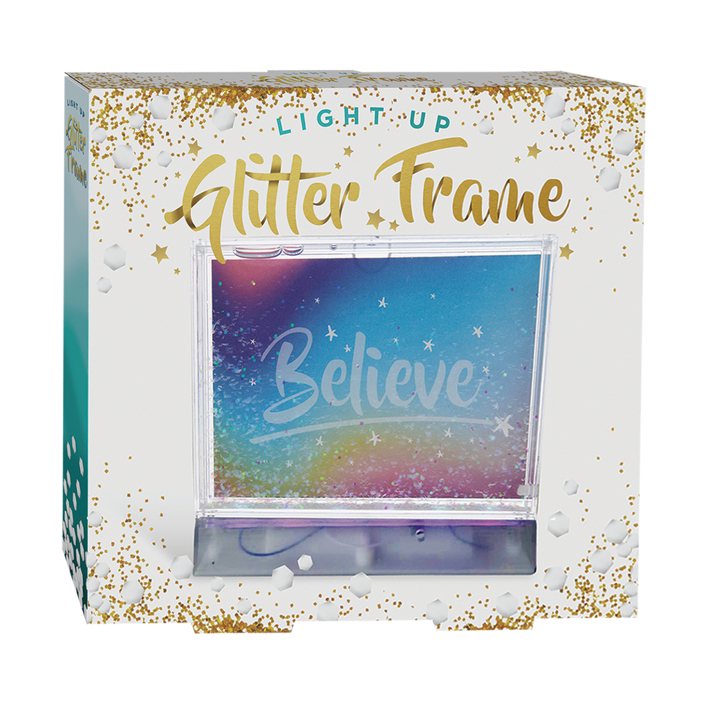 Iscream Color Changing Glitter Picture Frame – Olly-Olly