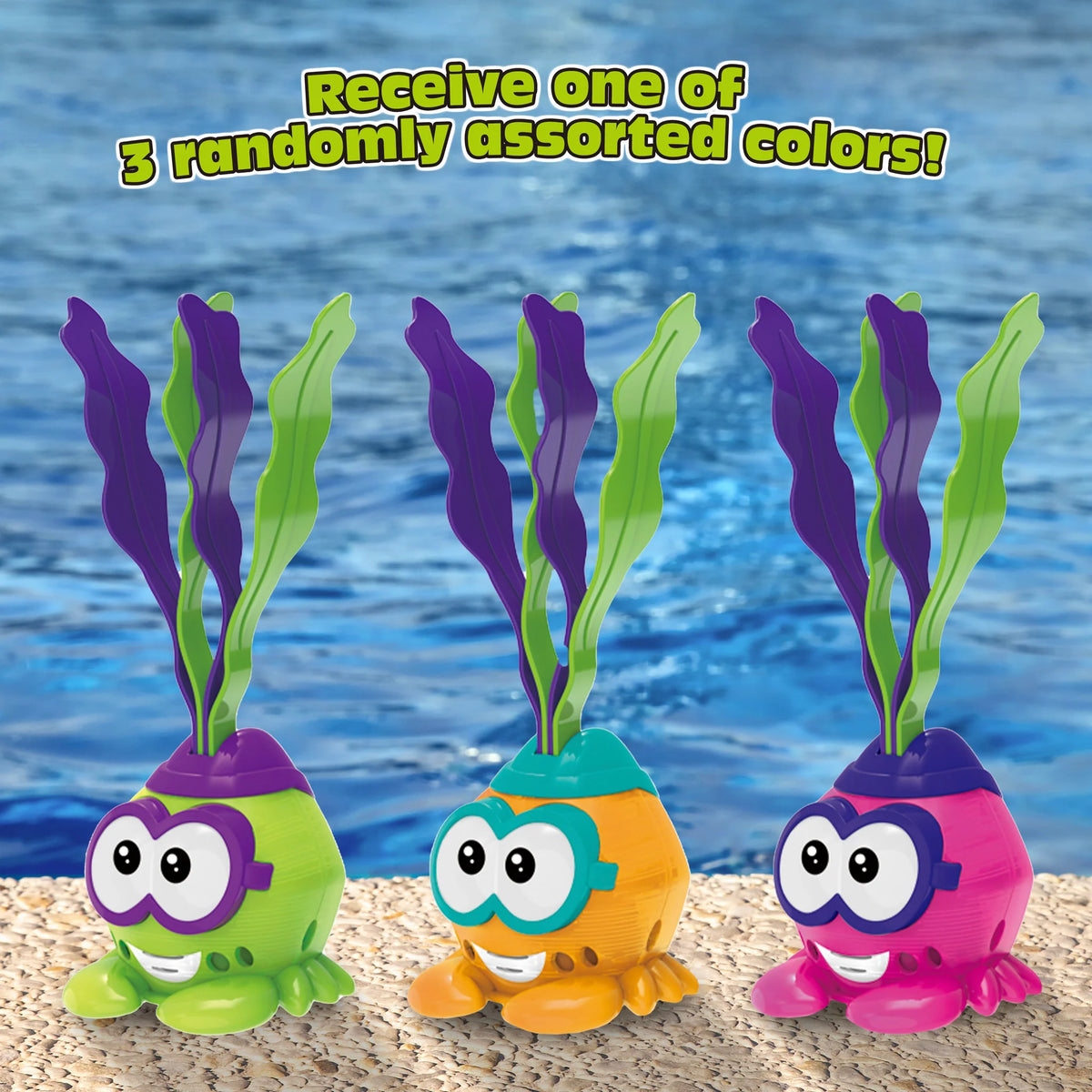 Scooby Duck Hermit Crab Water Light-Up Dive Toy – Olly-Olly