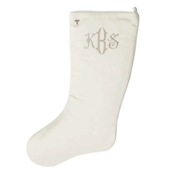 Fig & Dove Ivory Christmas Stocking - Cuffless – Olly-Olly