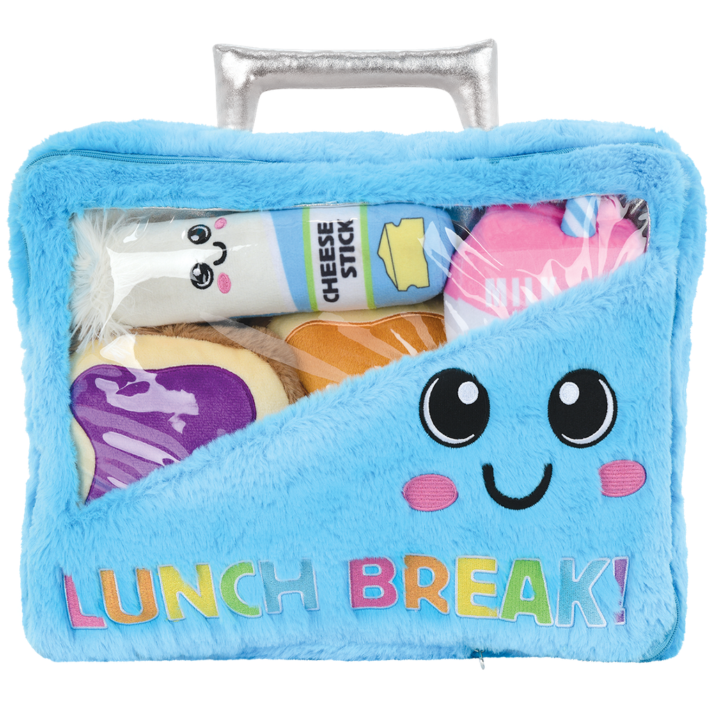 Lunch Break Packaging Fleece Plush – Olly-Olly
